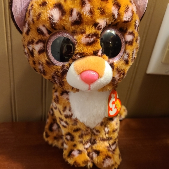 Ty | Toys | Ty Beanie Boo Patches The Tiger Lepord | Poshmark
